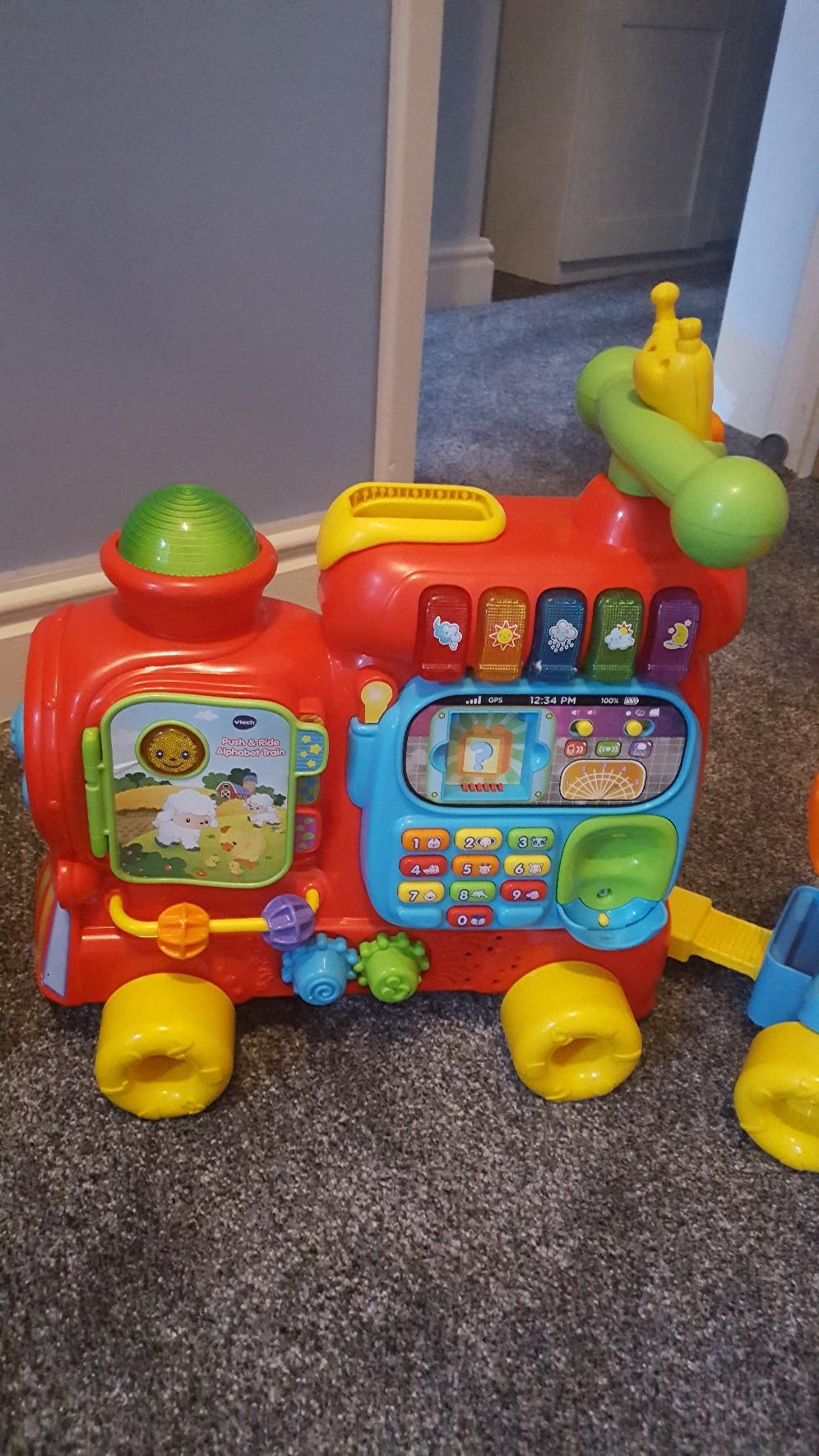 Vtech push and ride alphabet train in M40 Manchester for £25.00 for ...