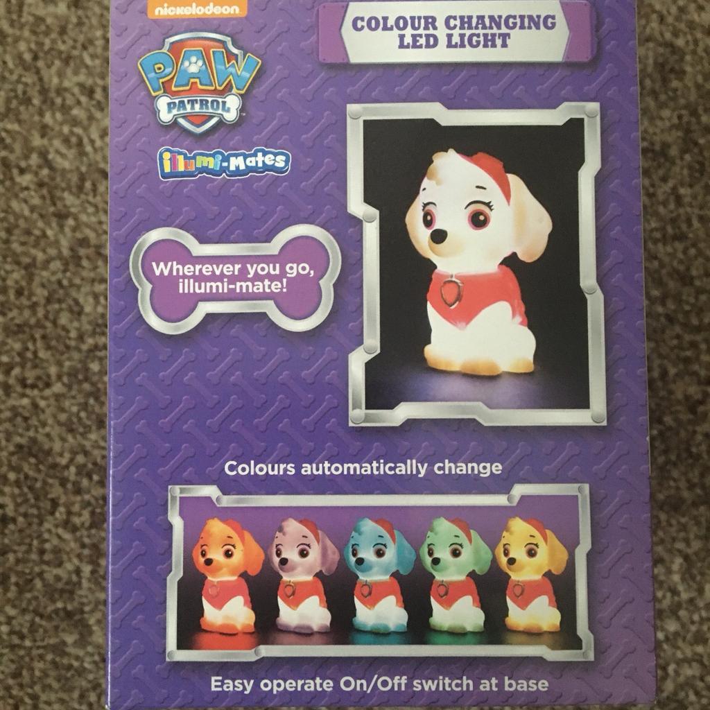 Paw Patrol Skye Colour Changing Light in RM10 Dagenham für £ 6,00 zum ...