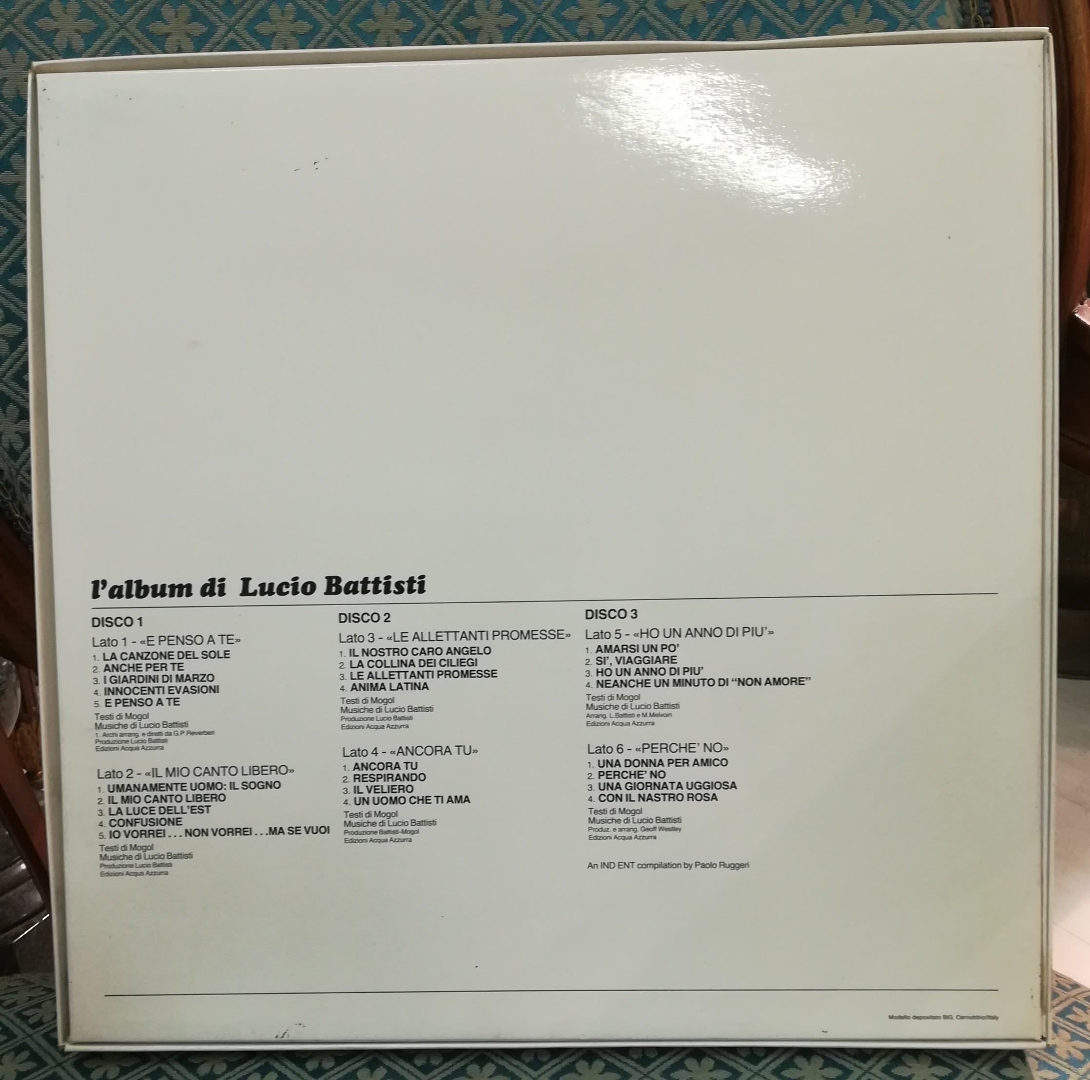 Album vinile - LUCIO BATTISTI - 33 giri in Roma Roma für 20,00 € zum ...