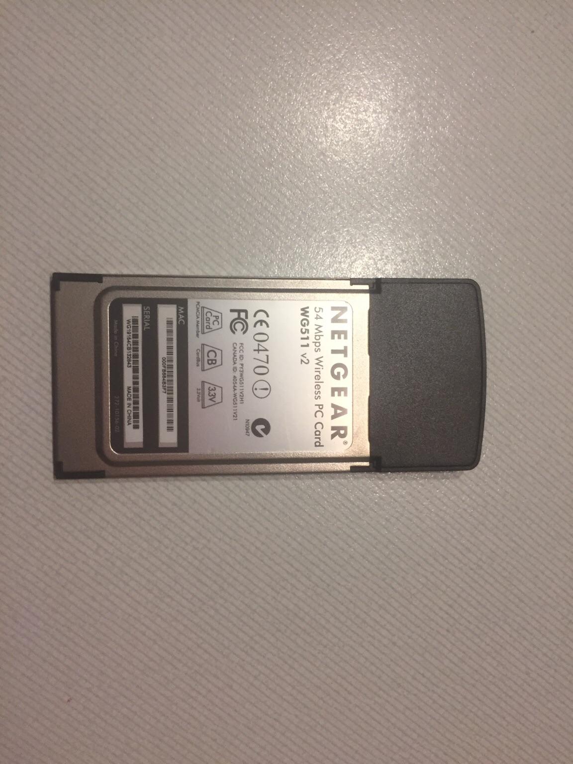 Netgear 54 Mbps Wireless PC Card in 8483 Deutsch Goritz für 5,00 € zum ...