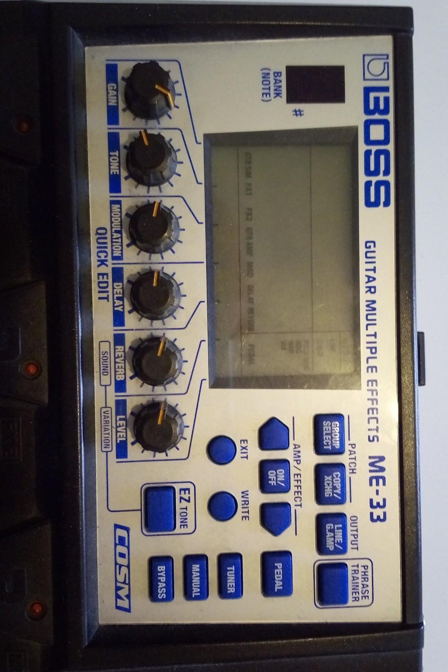 Boss Me-33 Multieffektgerät für E-Gitarre in 4020 Linz for €30.00 for ...