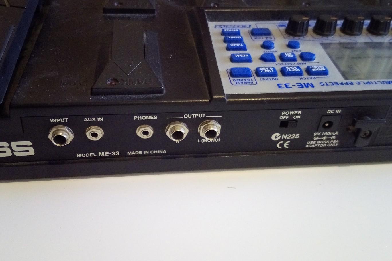 Boss Me-33 Multieffektgerät für E-Gitarre in 4020 Linz for €30.00 for ...