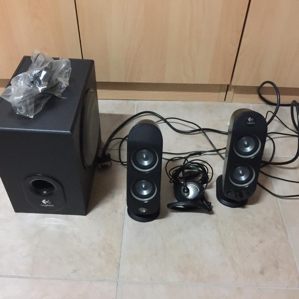 Logitech PC-Lautsprechersystem x-230 2.1 in 67227 Frankenthal (Pfalz ...