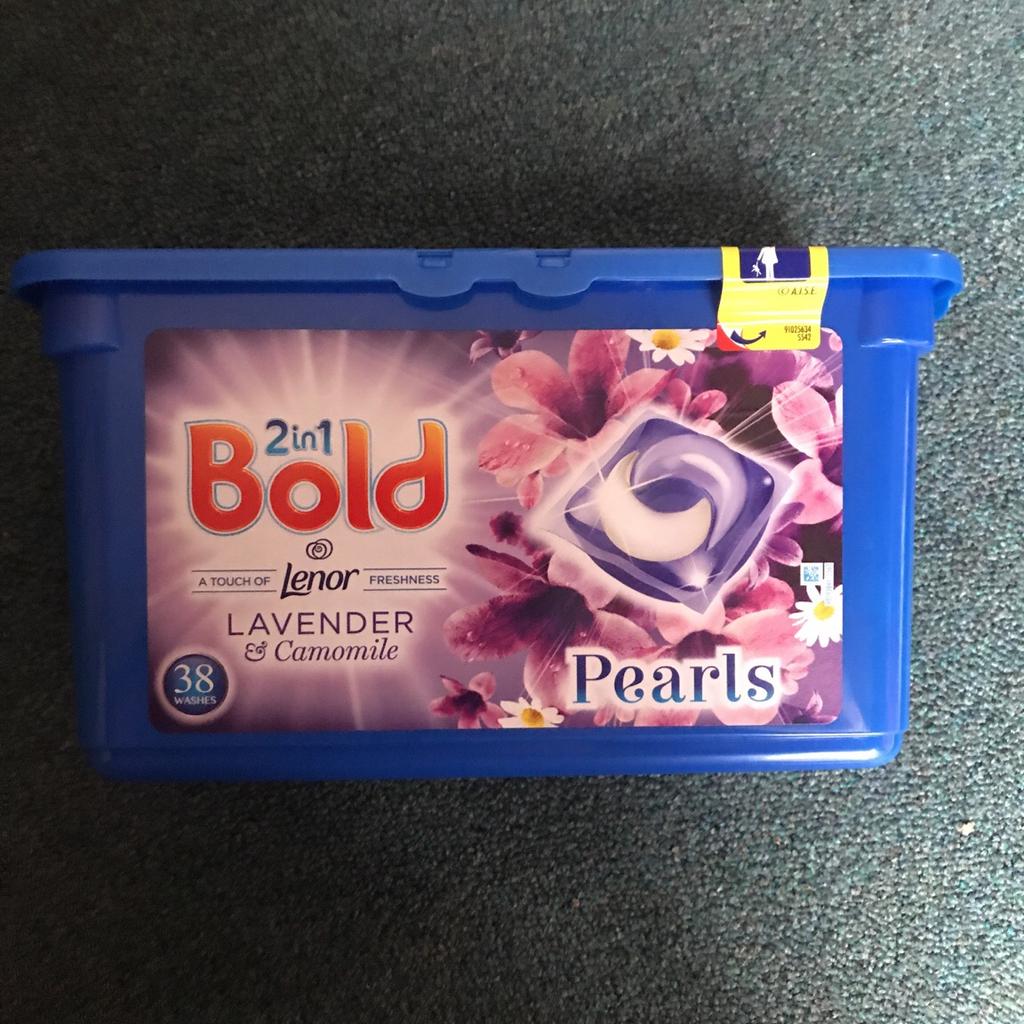 New Bold 2 in 1 Pearls 38 Washing Tablets in B45 Birmingham for £6.00 ...