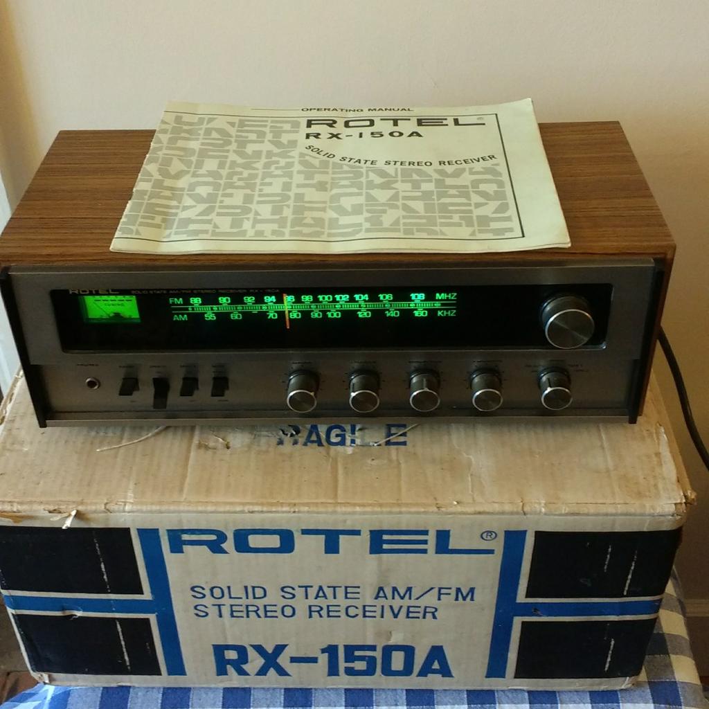 Vintage ROTEL RX-150A Stereo Receiver in RG42 Winkfield für £ 50,00 zum ...