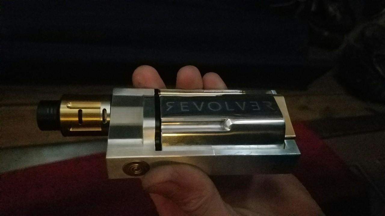 VB: Revolver Mod V1 Mech-Mod mit Revolver-RDA in 08294 Lößnitz für 165 ...