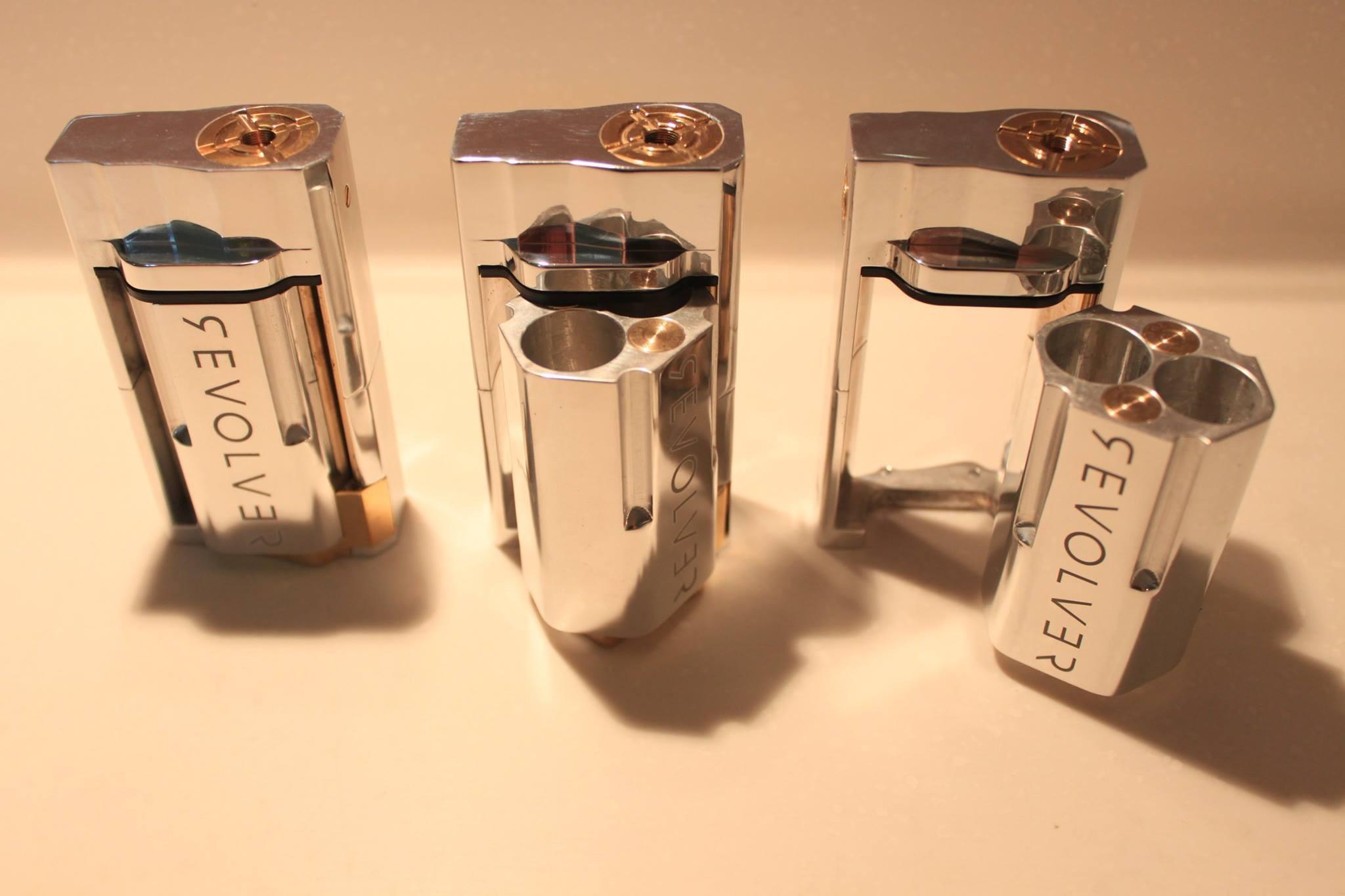 VB: Revolver Mod V1 Mech-Mod mit Revolver-RDA in 08294 Lößnitz für € ...