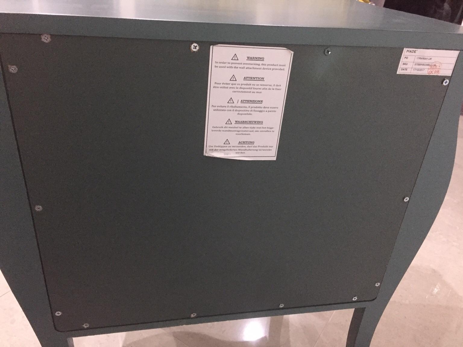 Made.com bourbon bedside table azure blue in WS10 Walsall für 95,00 ...