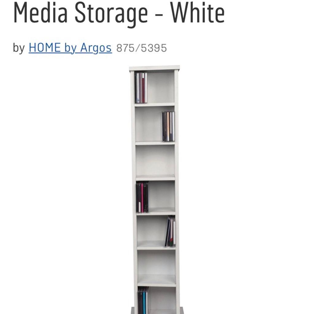 Argos DVD storage unit white in B26 Birmingham für 5,00 £ zum Verkauf ...