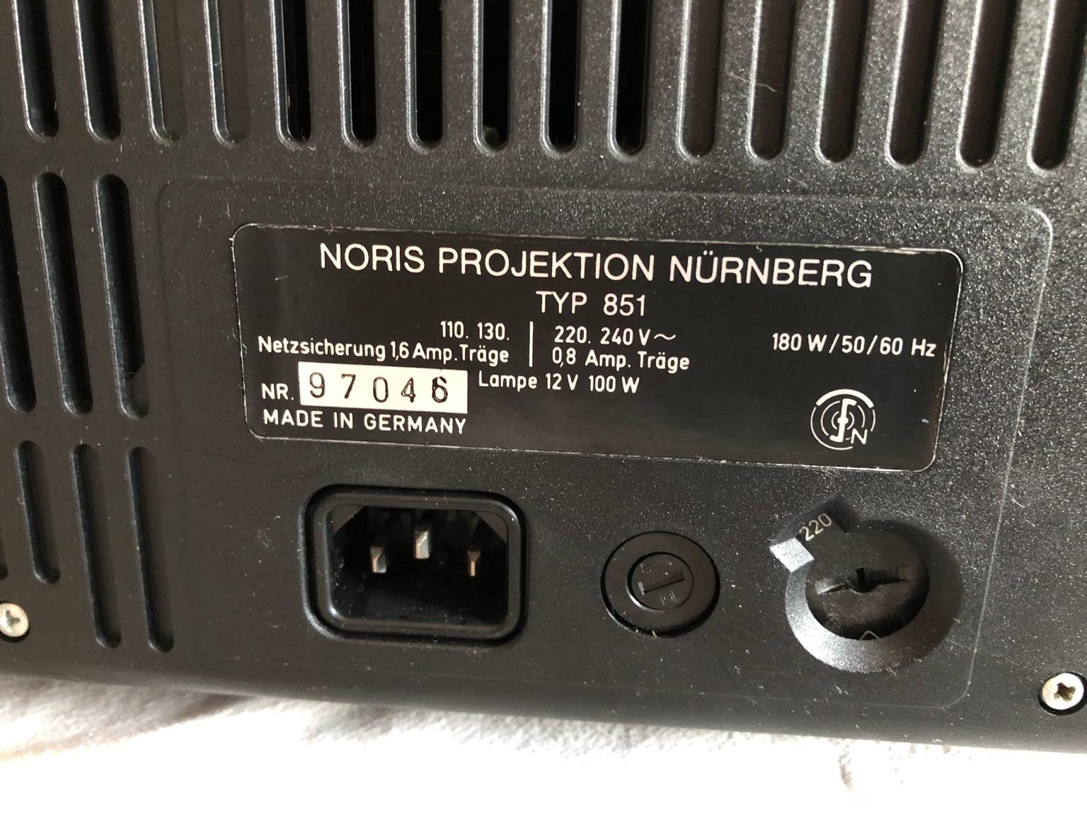 Filmprojektor 8 mm NORIS Record 200sm in 45134 Essen für 30,00 € zum ...