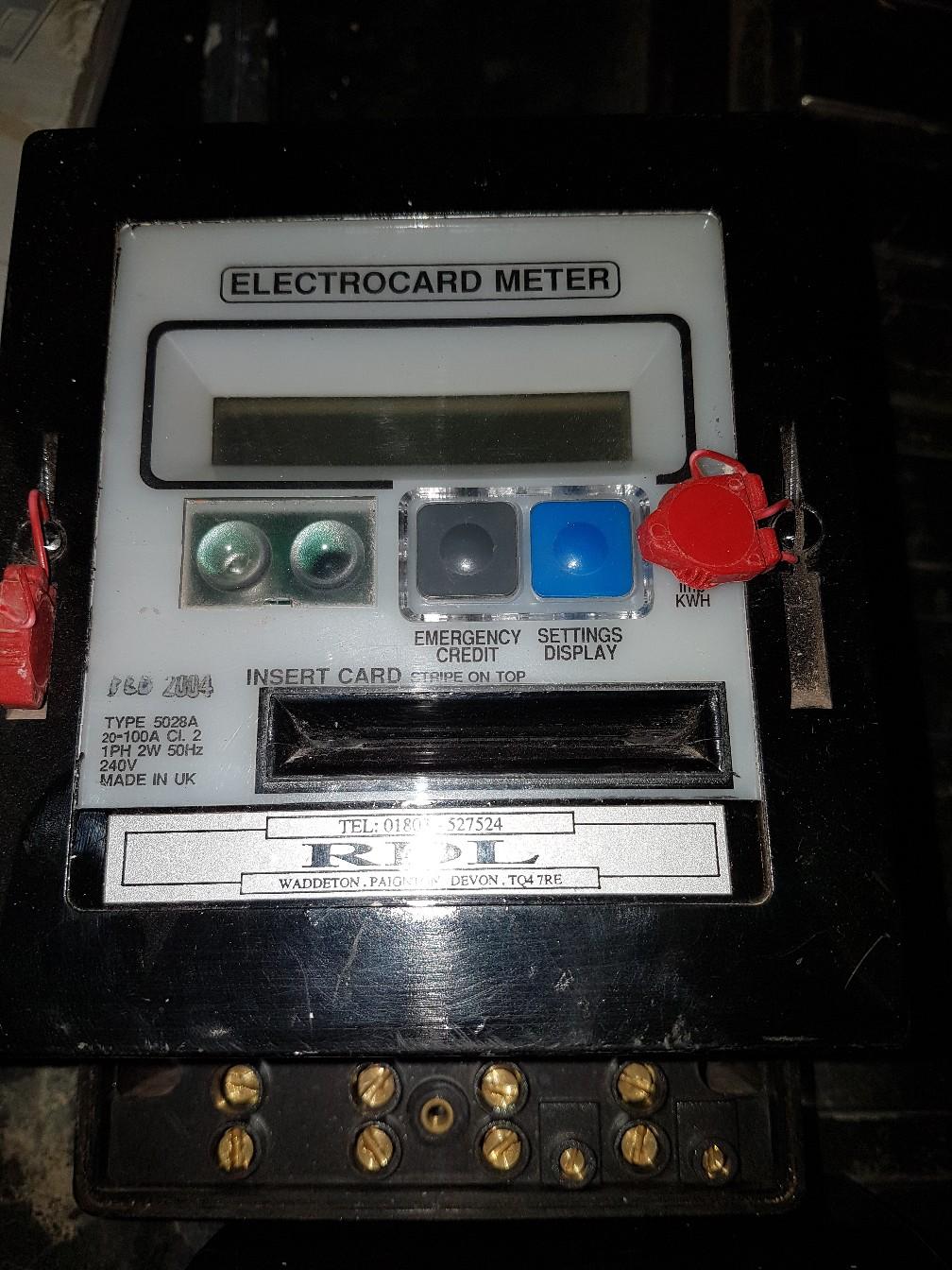 Prepayment electric card token meters in WV14 Wolverhampton für £ 30,00 ...