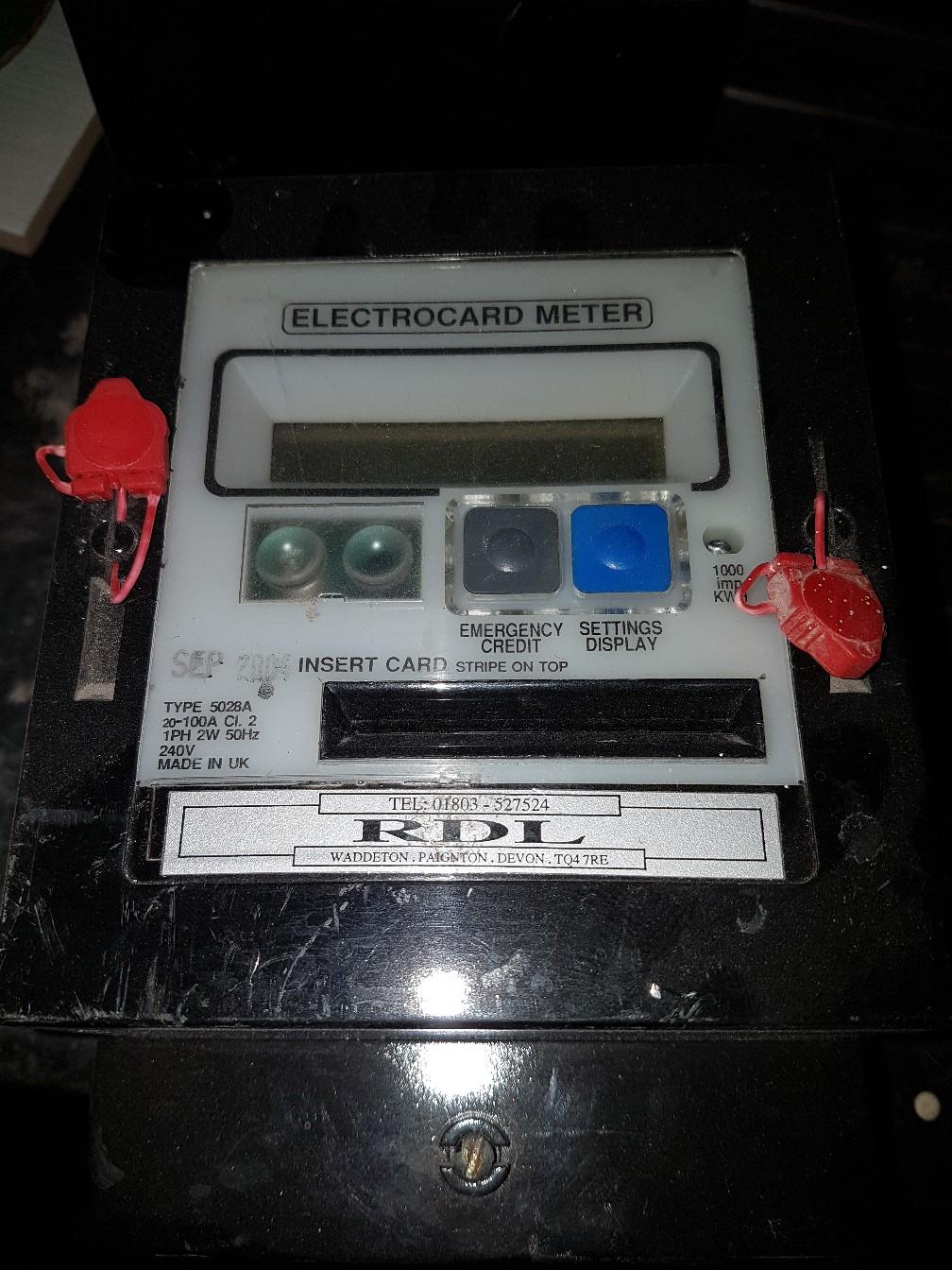 Prepayment electric card token meters in WV14 Wolverhampton für 30,00 ...