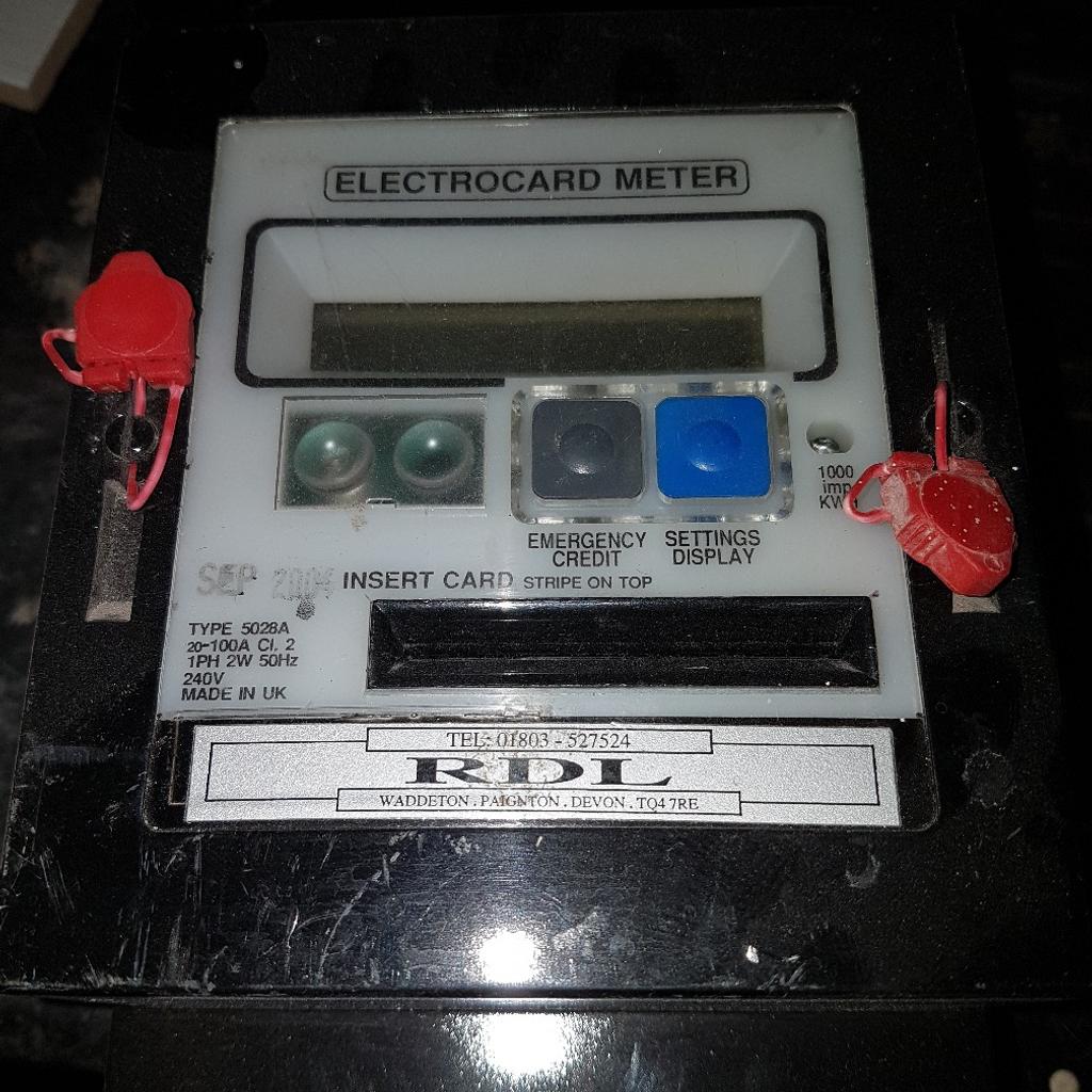 Prepayment electric card token meters in WV14 Wolverhampton für £ 30,00 ...