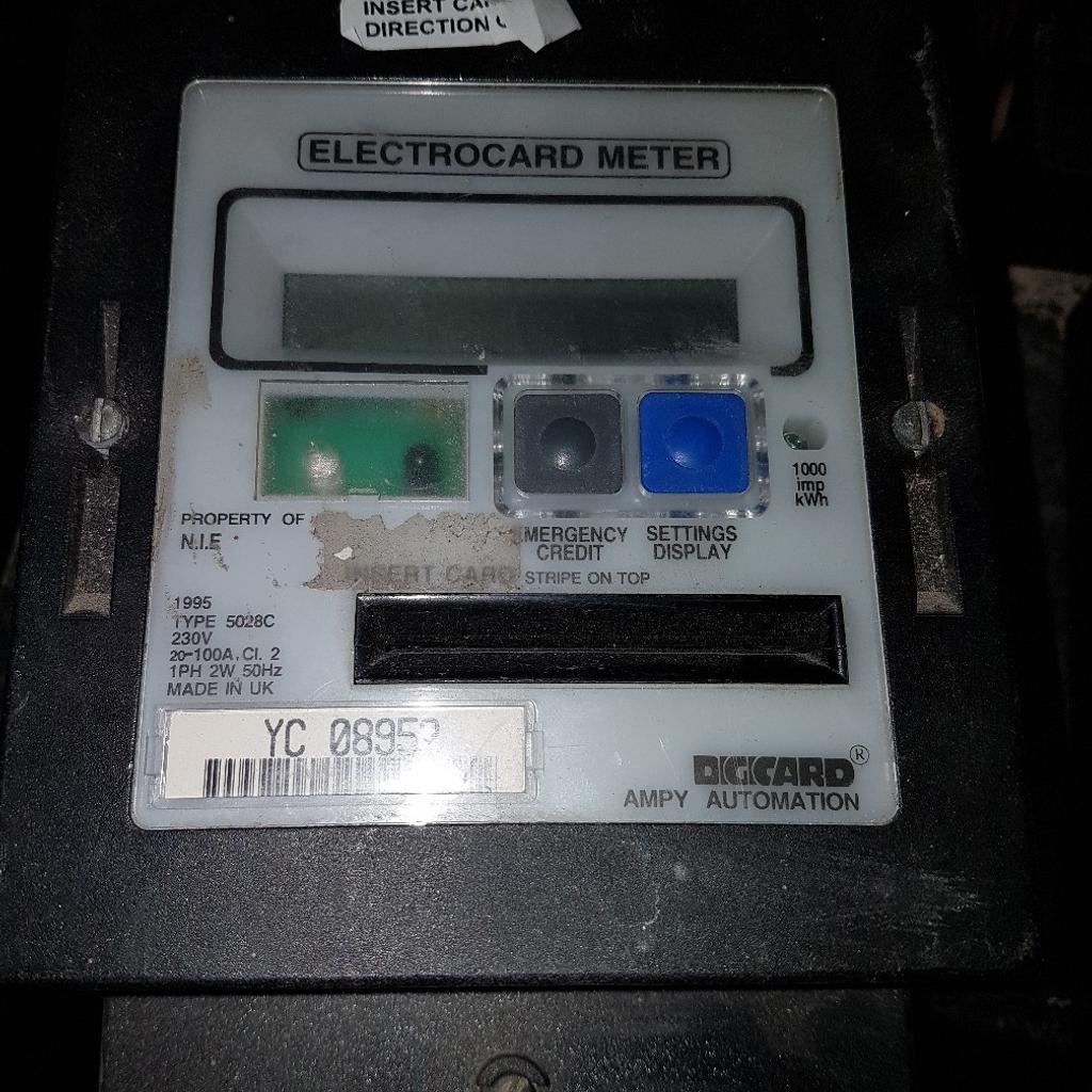 Prepayment electric card token meters in WV14 Wolverhampton für £ 30,00 ...