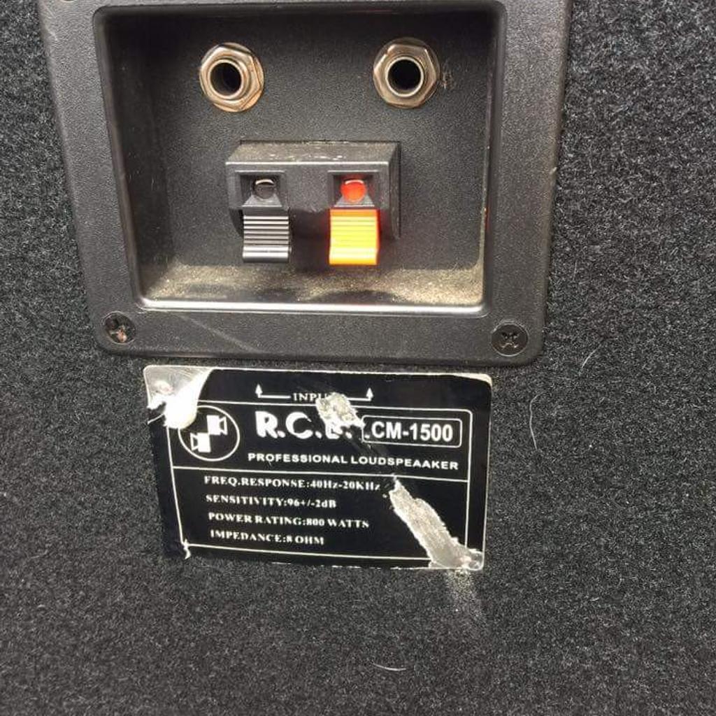 Rcl dj speakers in CH63 Wirral für £ 120,00 zum Verkauf | Shpock AT