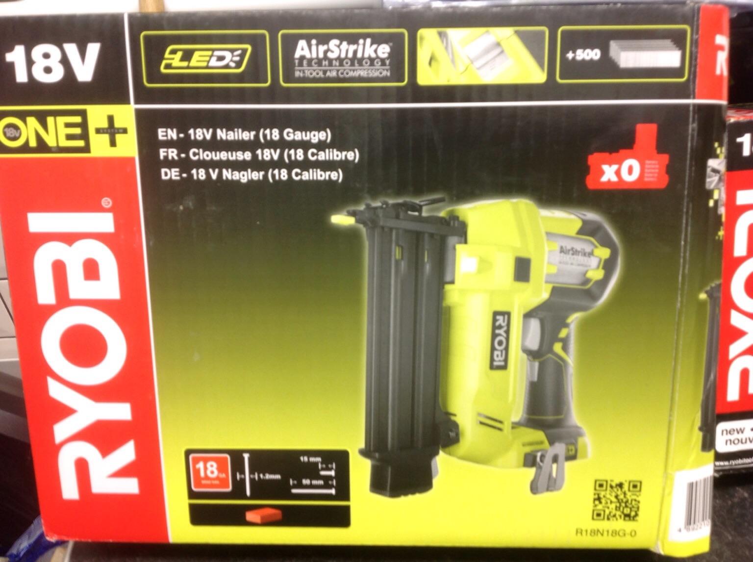 Ryobi 18v nail gun and impact gun new. in M40 Manchester für 170,00 ...