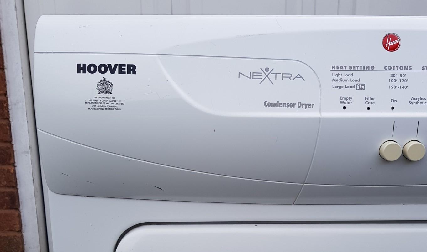 Hoover Nextra 6kg condenser tumble dryer in WS12 Staffordshire für 75 ...