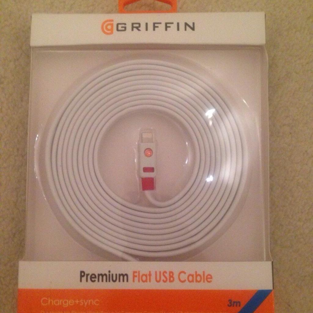 3m Griffin Lightening Bolt Cable BNWT in TN23 Ashford für 3,00 £ zum ...