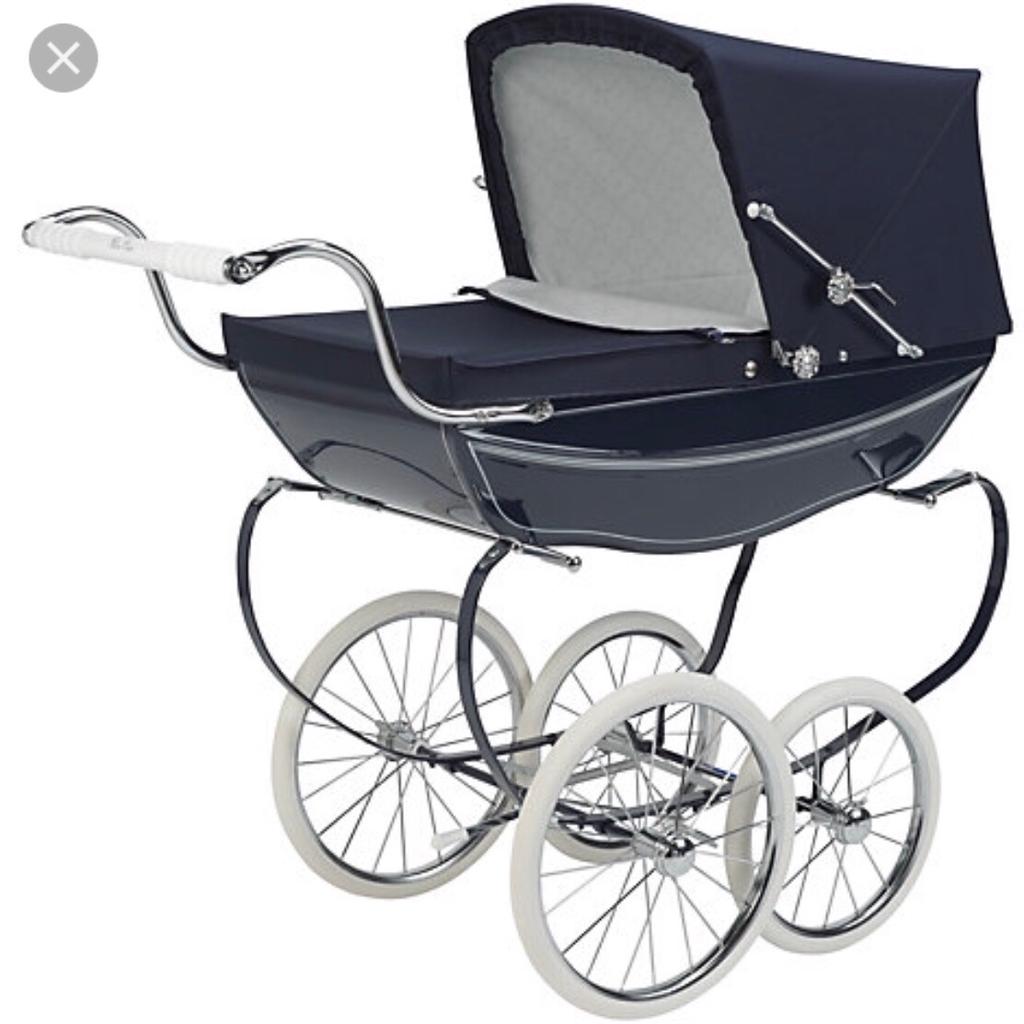 Royal blue silver cross child's pram in L9 Liverpool für £ 100,00 zum ...
