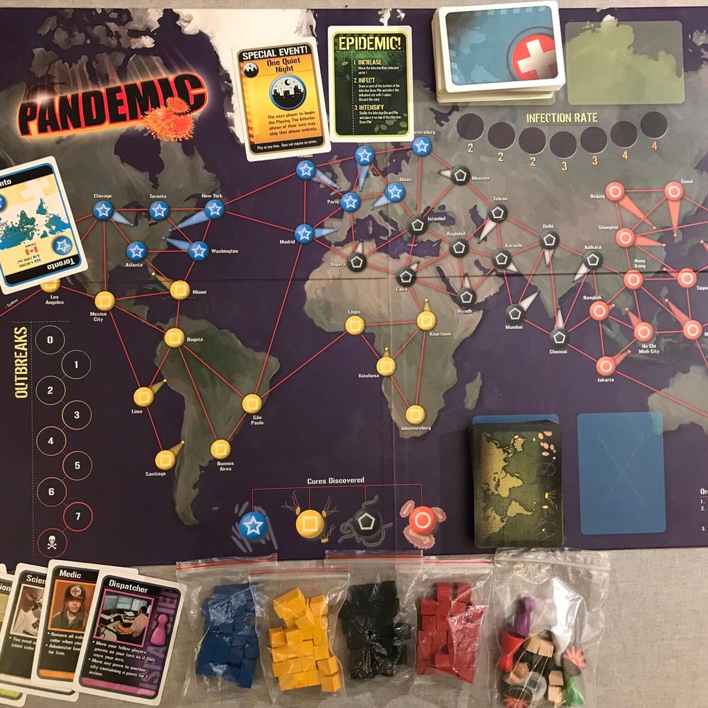 Pandemic board game 1st Edition in L18 Liverpool für 20,00 £ zum ...