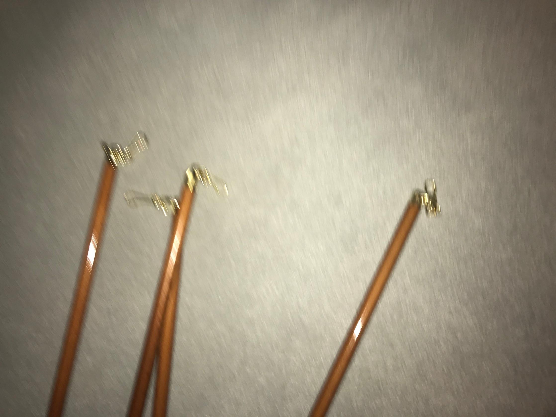 Walnut wood curtain draw rods/pulls in NW3 London für 5,00 £ zum ...