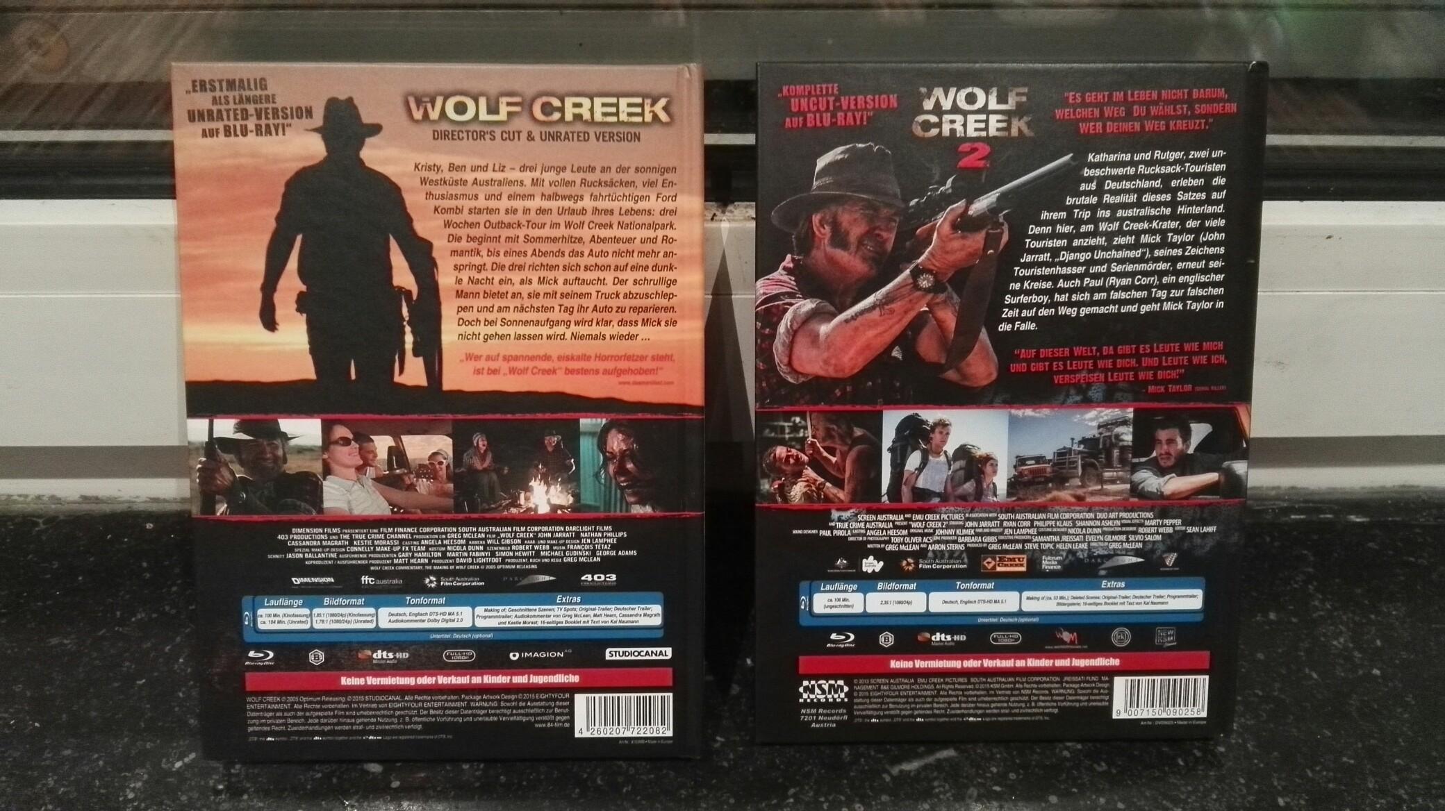 Wolf creek 1&2 mediabook top in 57290 Neunkirchen für 60,00 € zum Verkauf | Shpock DE