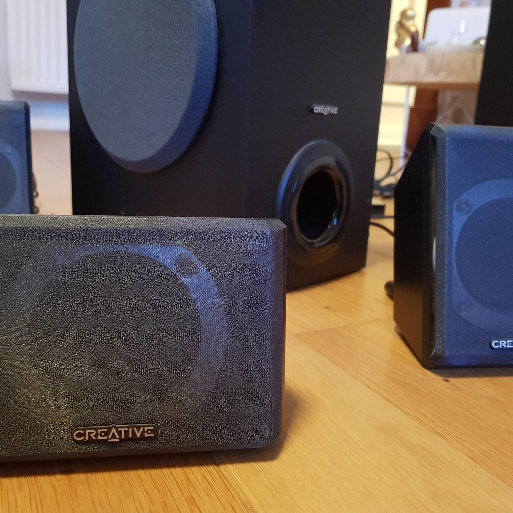 Creative 5.1 PC Lautsprecher Surround System in 26721 Emden for €30.00 ...