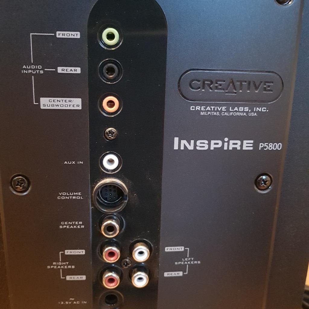 Creative 5.1 PC Lautsprecher Surround System in 26721 Emden for €30.00 ...