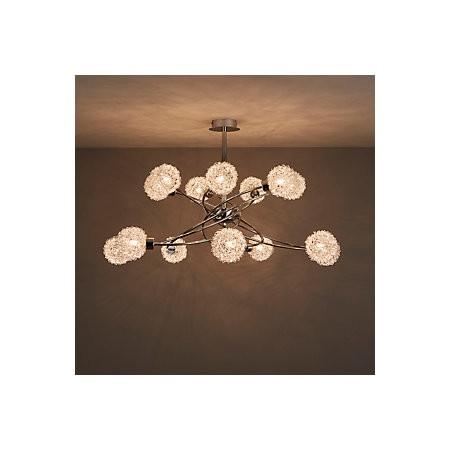 CAELUS CHROME EFFECT 14 LAMP CEILING LIGHT in DY2 Dudley für 50,00 ...