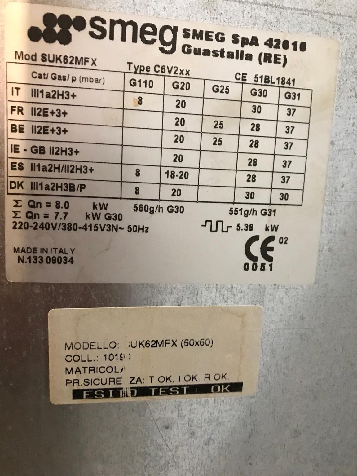 Smeg SPA 42016 - SUK62MFX in SE15 Southwark für £ 130,00 zum Verkauf ...