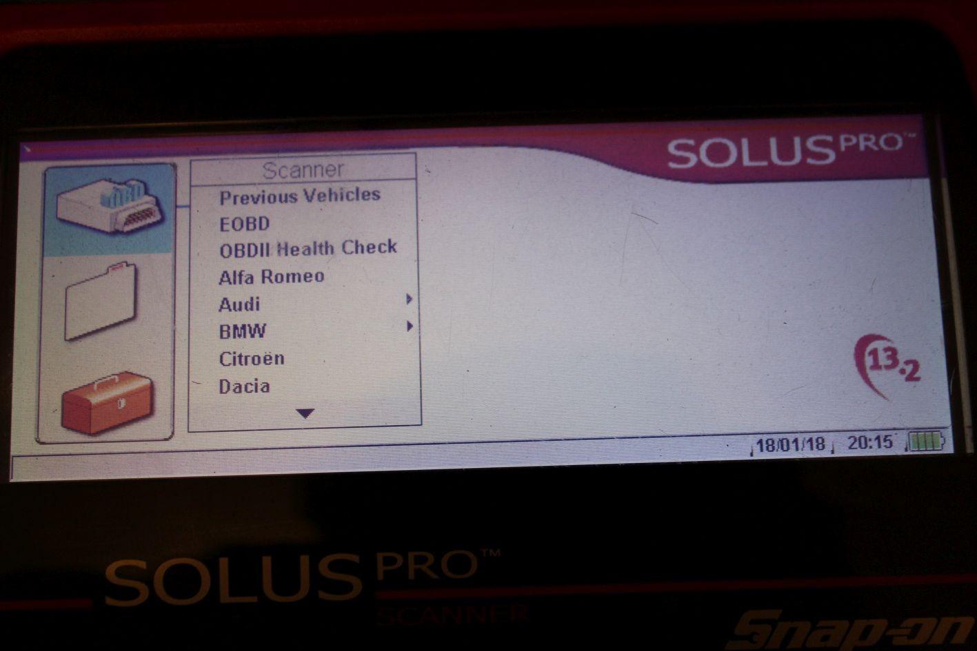 SNAP ON SOLUS PRO 13.2 DIAGNOSTIC SCANNER in Meir für 410,00 £ zum ...