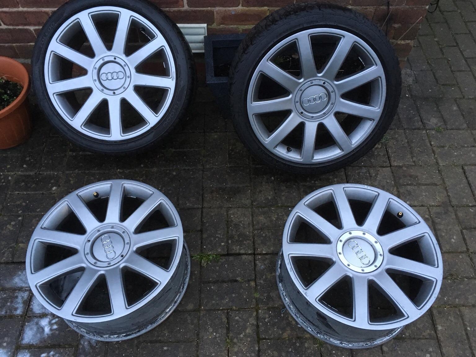 18" RS4 wheels in ST5-Lyme für 150,00 £ zum Verkauf | Shpock DE