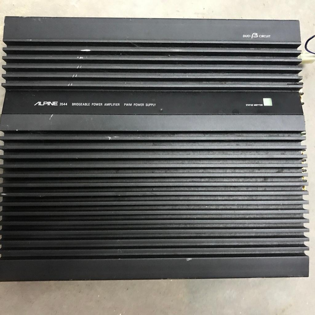 Rainbow Subwoofer und Alpine Endstufe in 2232 Gemeinde Deutsch-Wagram ...