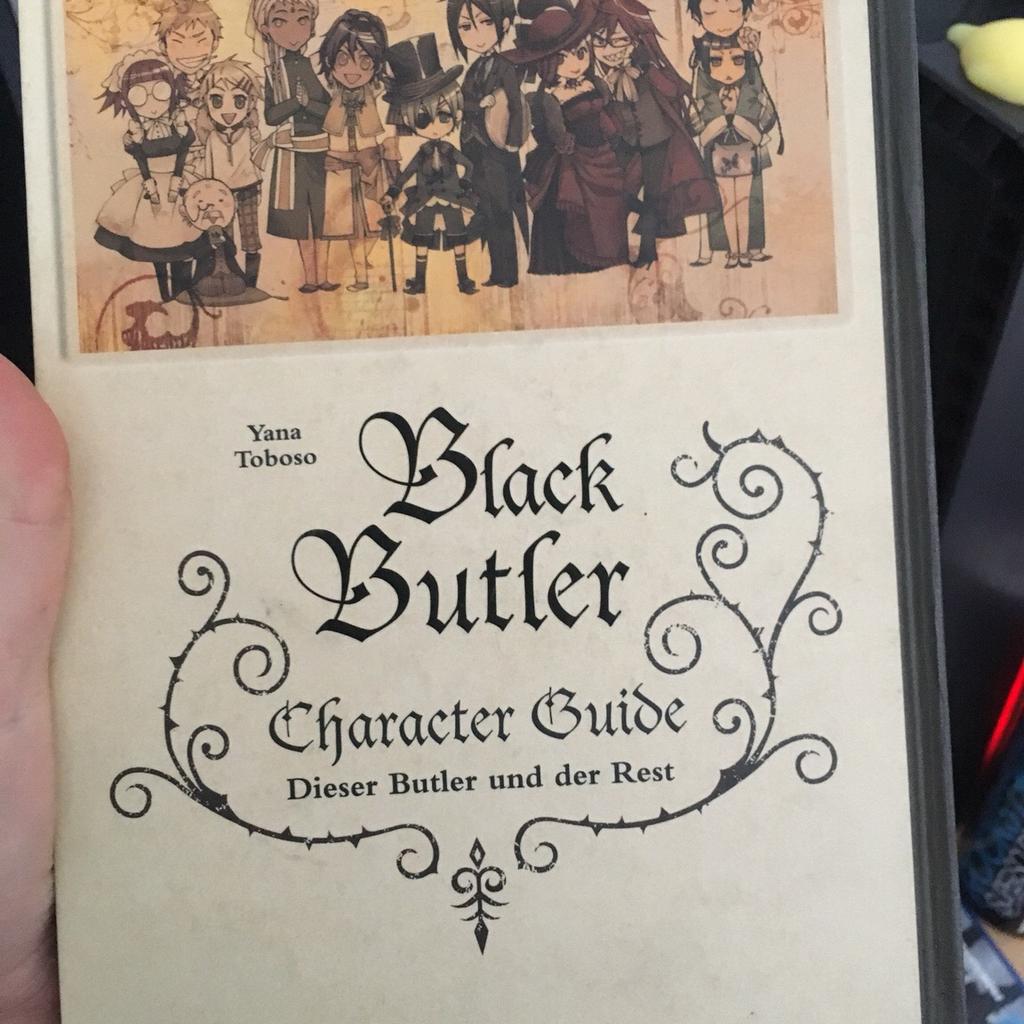 Black Butler Character Guide in 74889 Sinsheim für € 10,00 zum Verkauf ...