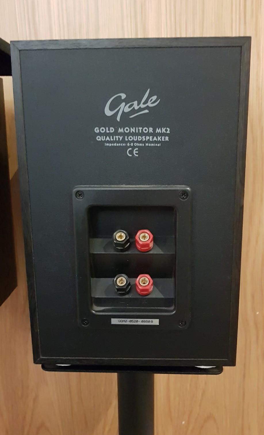 Gale gold monitor mk2 speakers with stands in Barnsley für 45,00 £ zum ...