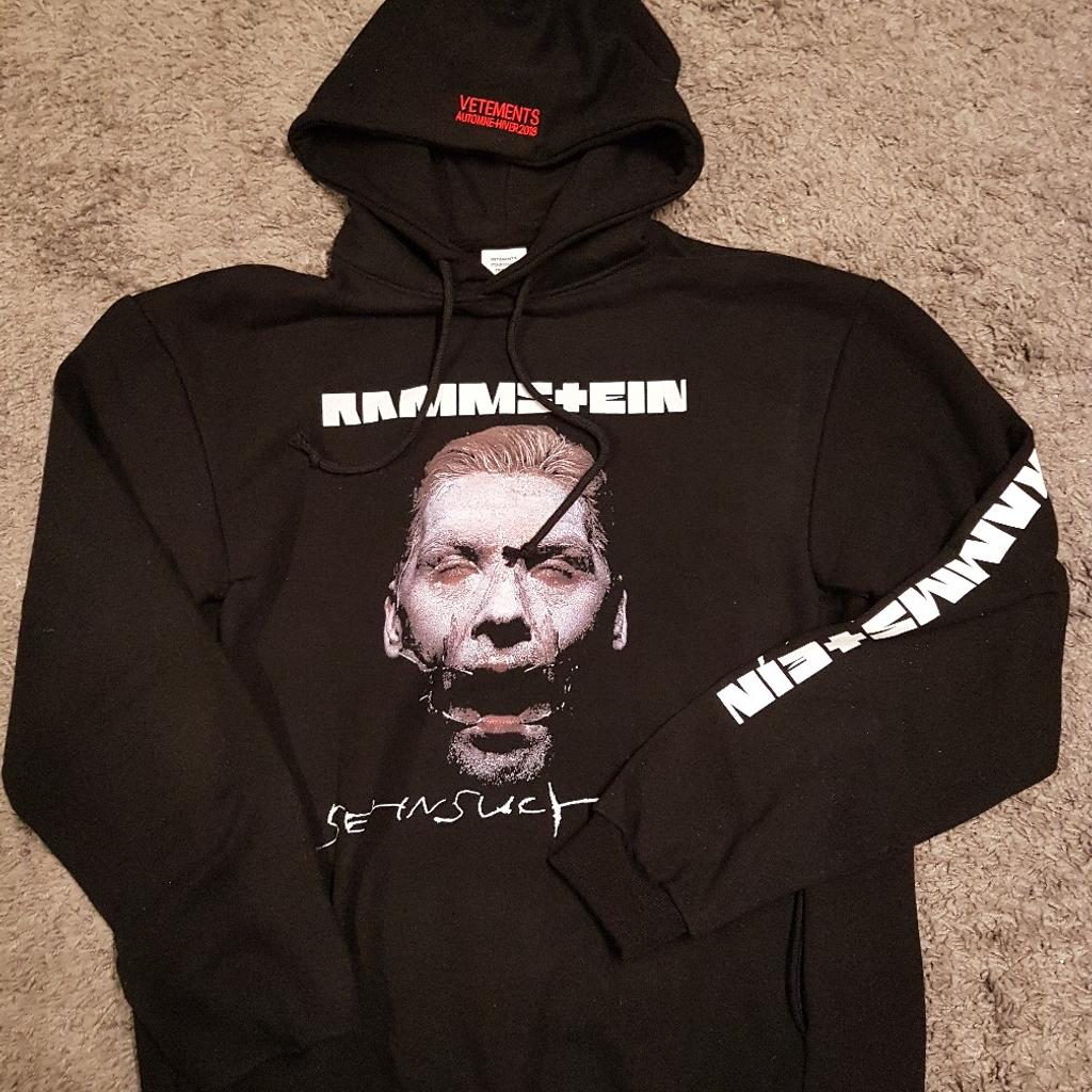 Vetements x Rammstein Oversized Hoodie in 66292 Riegelsberg for €1.00 ...
