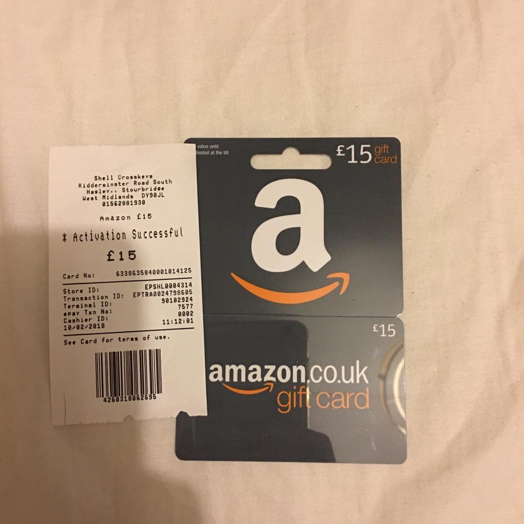 Amazon gift card in TF13 Wenlock für £ 10,00 zum Verkauf | Shpock AT