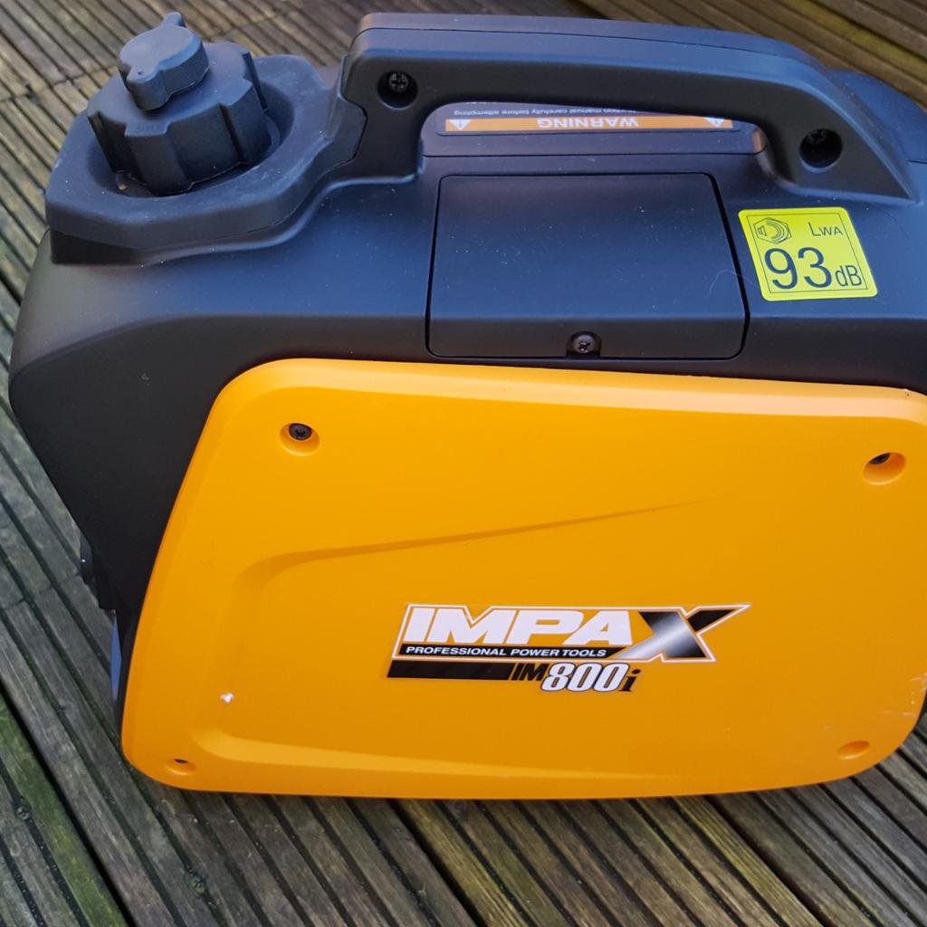 IMPAX IM800I 700W INVERTER GENERATOR 230V in NP44 Cwmbran für 130,00 ...