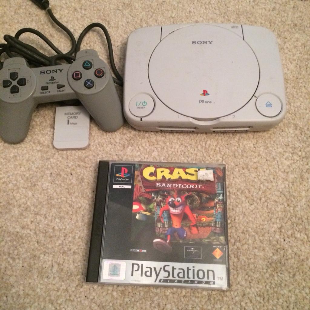Sony ps1 console and crash bandicoot in HD2 Kirklees für £ 45,00 zum ...