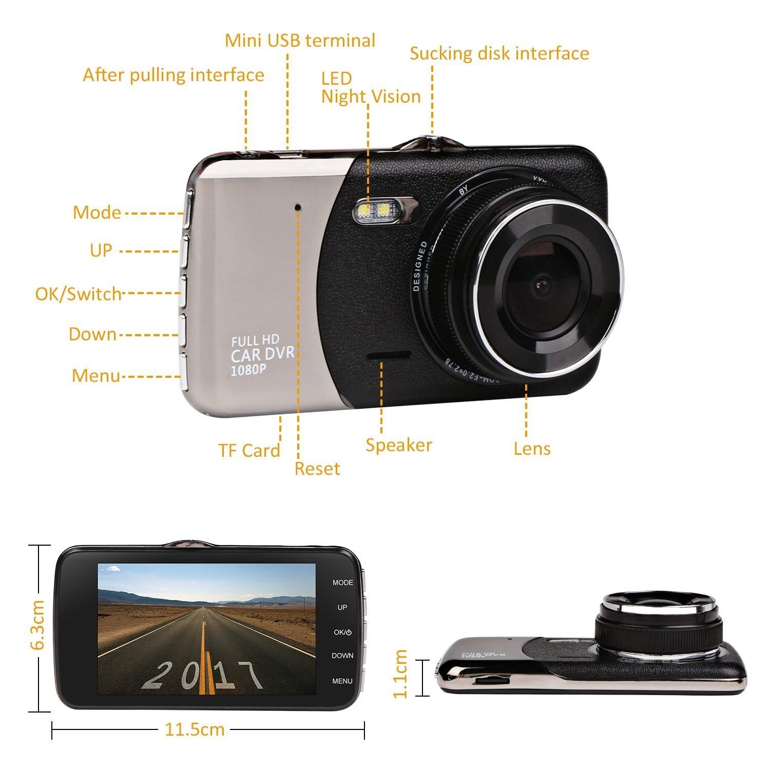 Car Dash Cam, JC Beauty[New Upgrade Version] in WF14 Kirklees for £30. ...