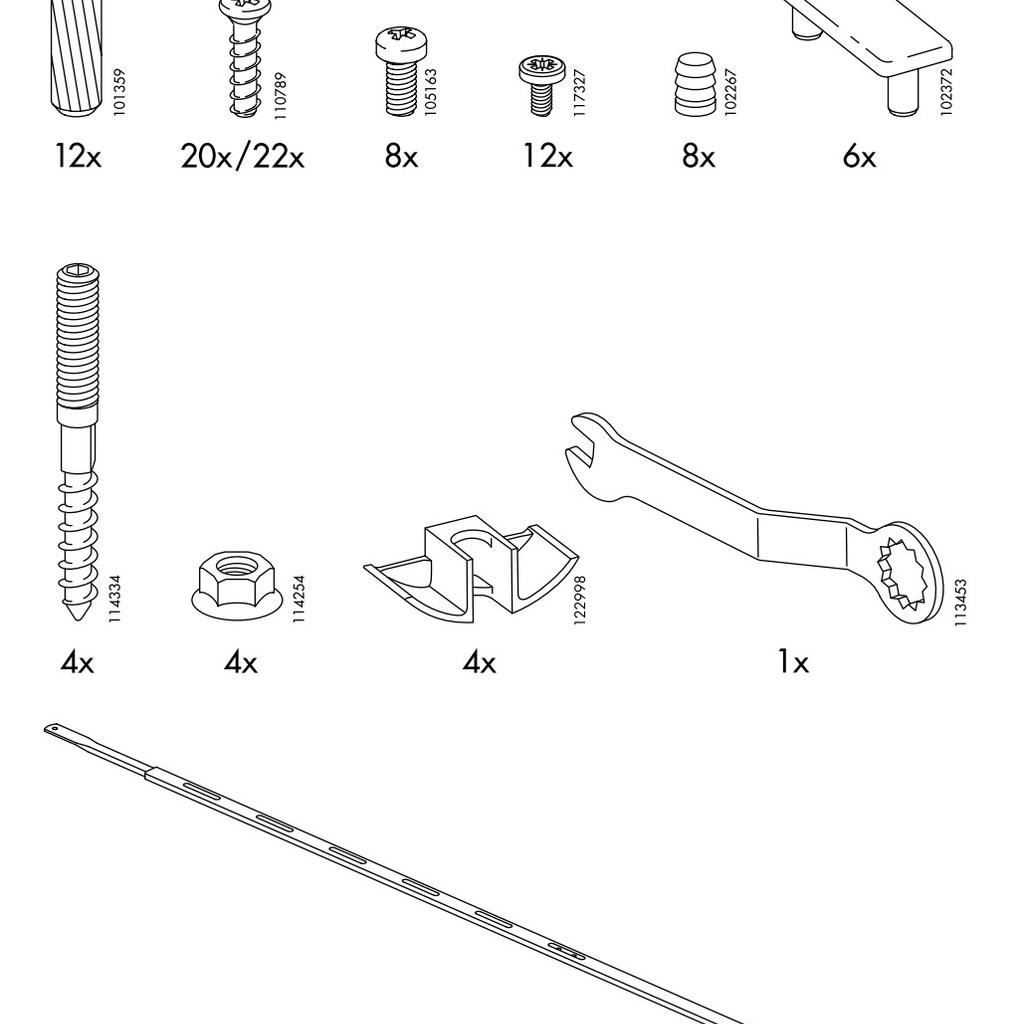 New unpacked IKEA Malm side frames and access in N1C London für 50,00 ...