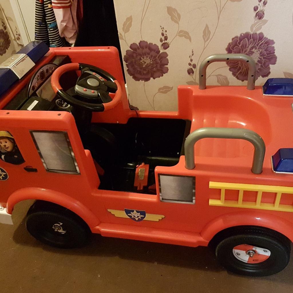 Fireman Sam 12v battery powered ride on in WS11 Cannock Chase für 60,00 ...