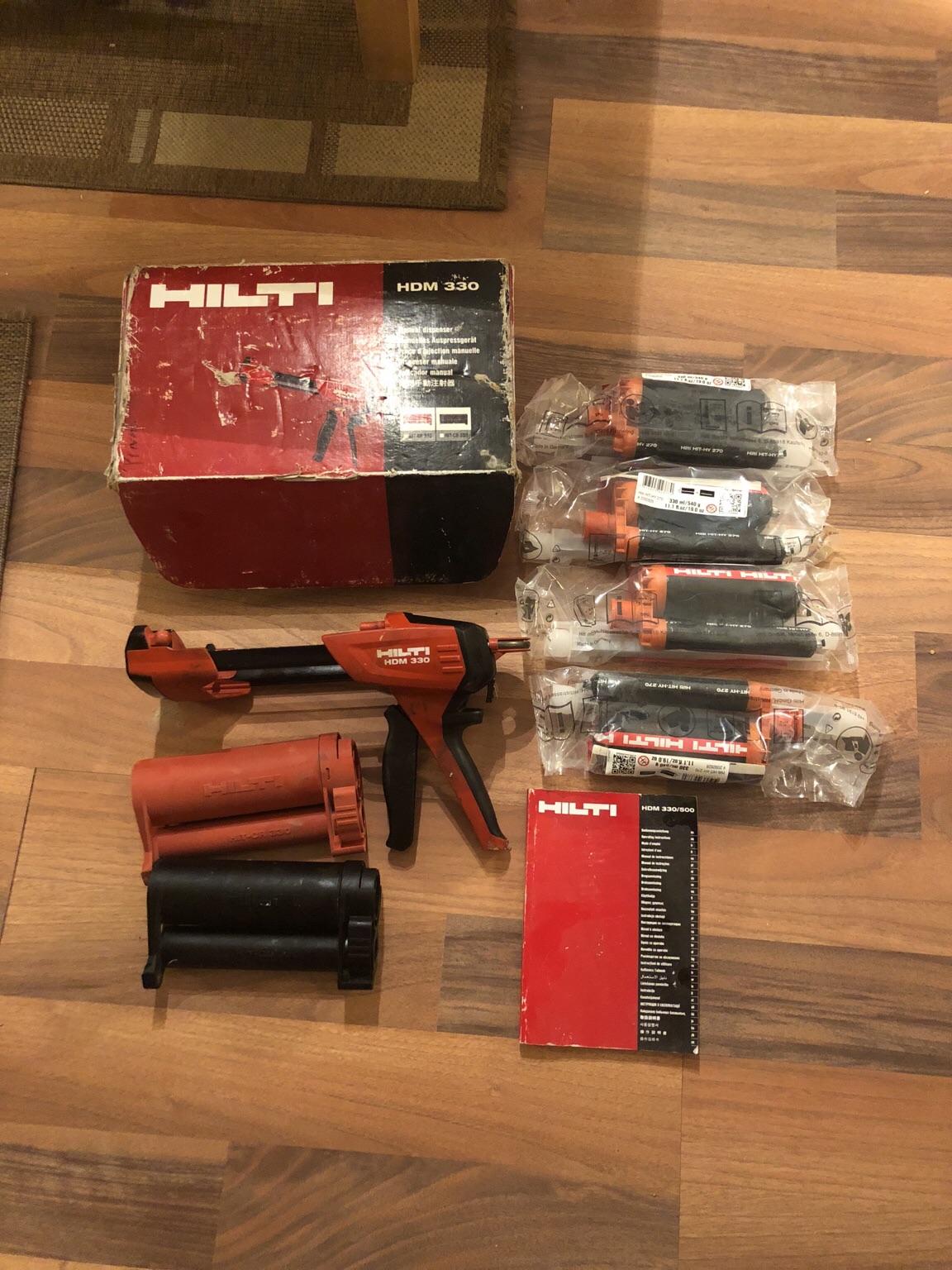 Hilti HDM 330 Auspressgerät + 4 x Hilti Hit in 1100 Wien für 120,00 € zum Verkauf | Shpock DE