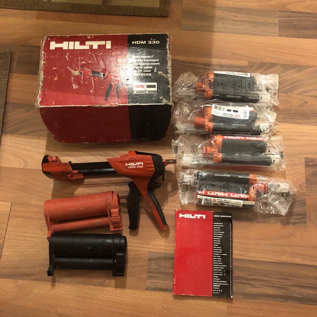 Hilti HDM 330 Auspressgerät + 4 x Hilti Hit in 1100 Wien für € 120,00 zum Verkauf | Shpock AT
