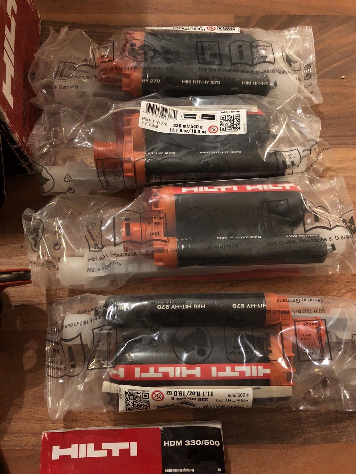 Hilti HDM 330 Auspressgerät + 4 x Hilti Hit in 1100 Wien für 120,00 € zum Verkauf | Shpock DE