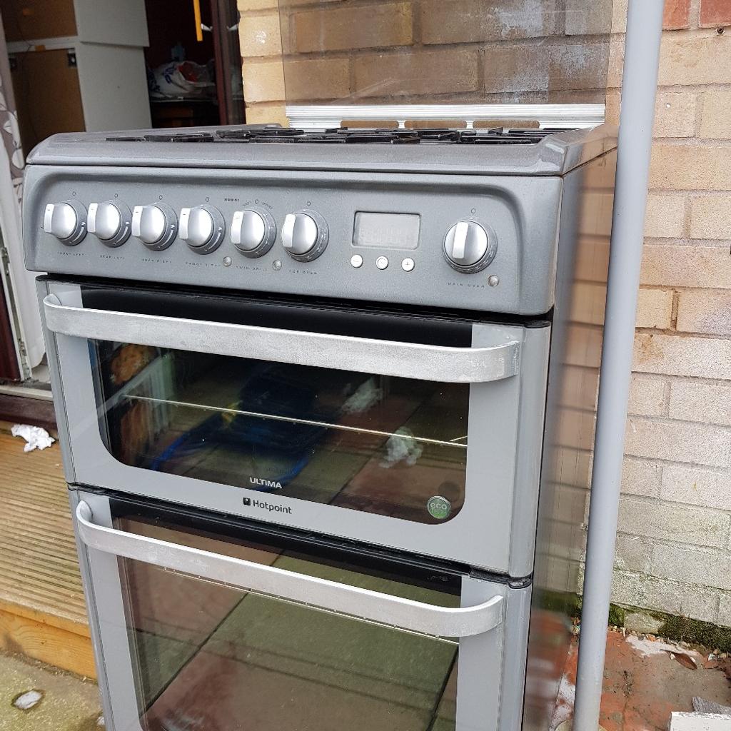 HOTPOINT Ultima HUG61X 60 cm Gas Cooker - St in MK7 Tree for £120.00 ...