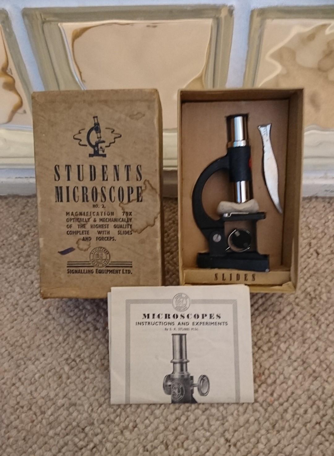 Vintage Students Microscope set. in Nuneaton and Bedworth für 15,00 ...