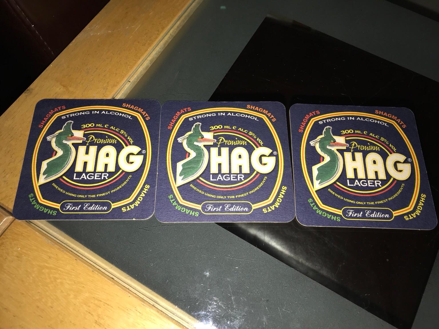 Vintage shag lager beer mats in ST18 Stafford für 2,00 £ zum Verkauf ...