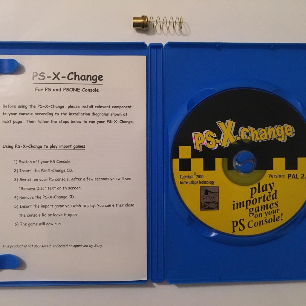 PSX Change für PS1 , PSOne , PlayStation in 34225 Baunatal für € 10,00 ...