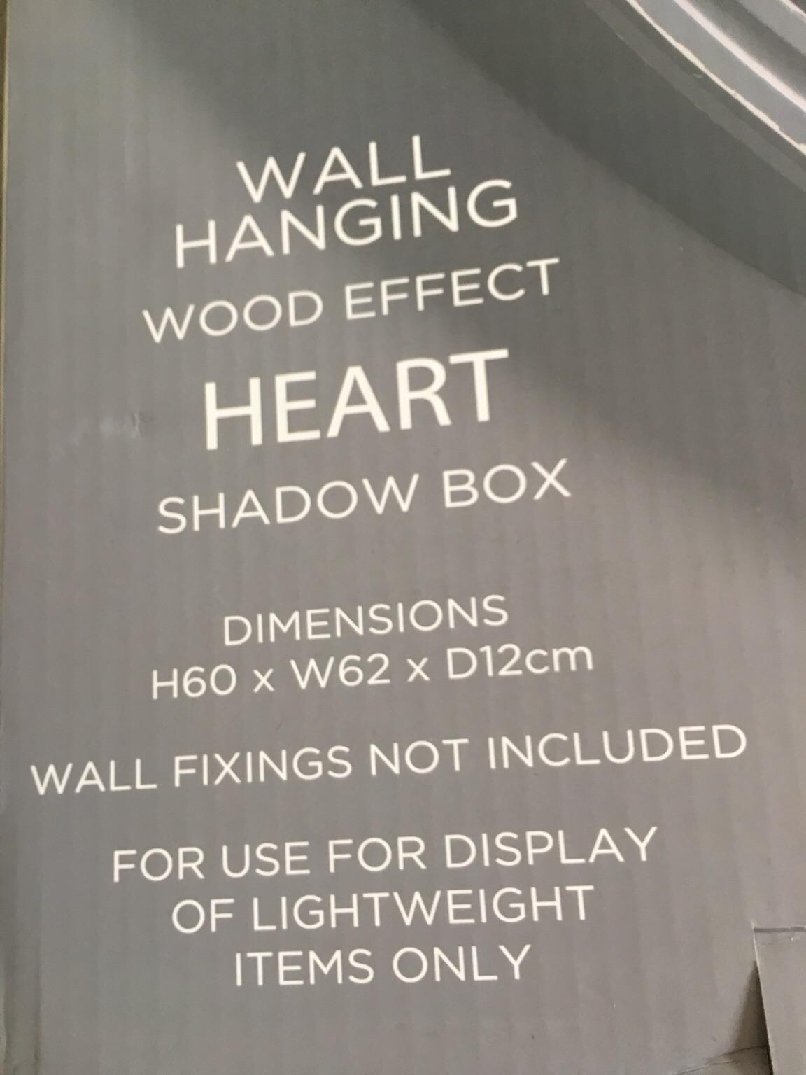 NEW Next shadow box in NW8 Westminster for £30.00 for sale | Shpock